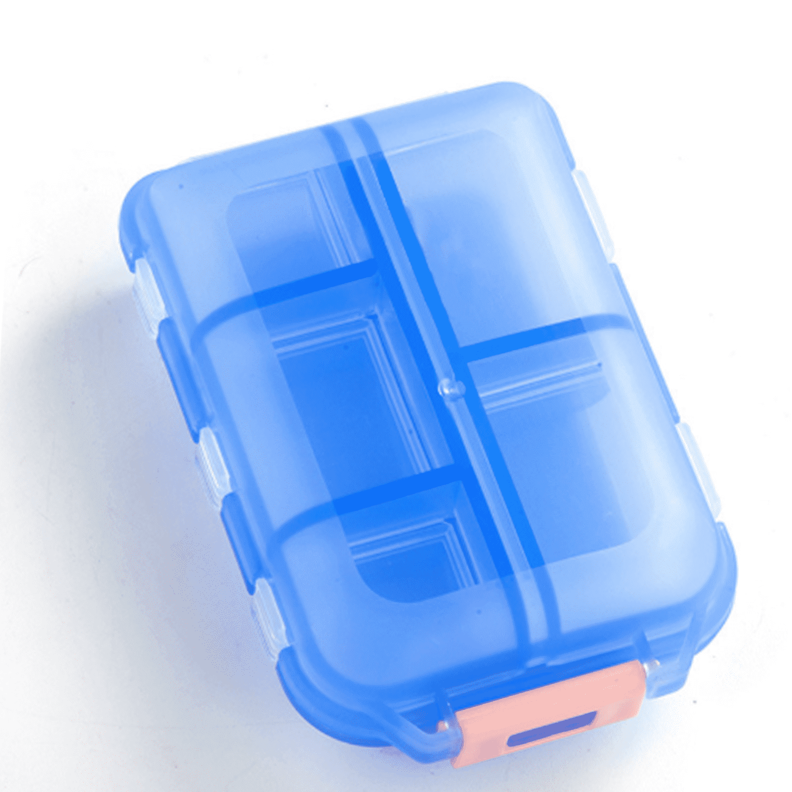 FACEGA Pill Case Travel Compact Pill Box Convenient Travel Medicine Kit ...