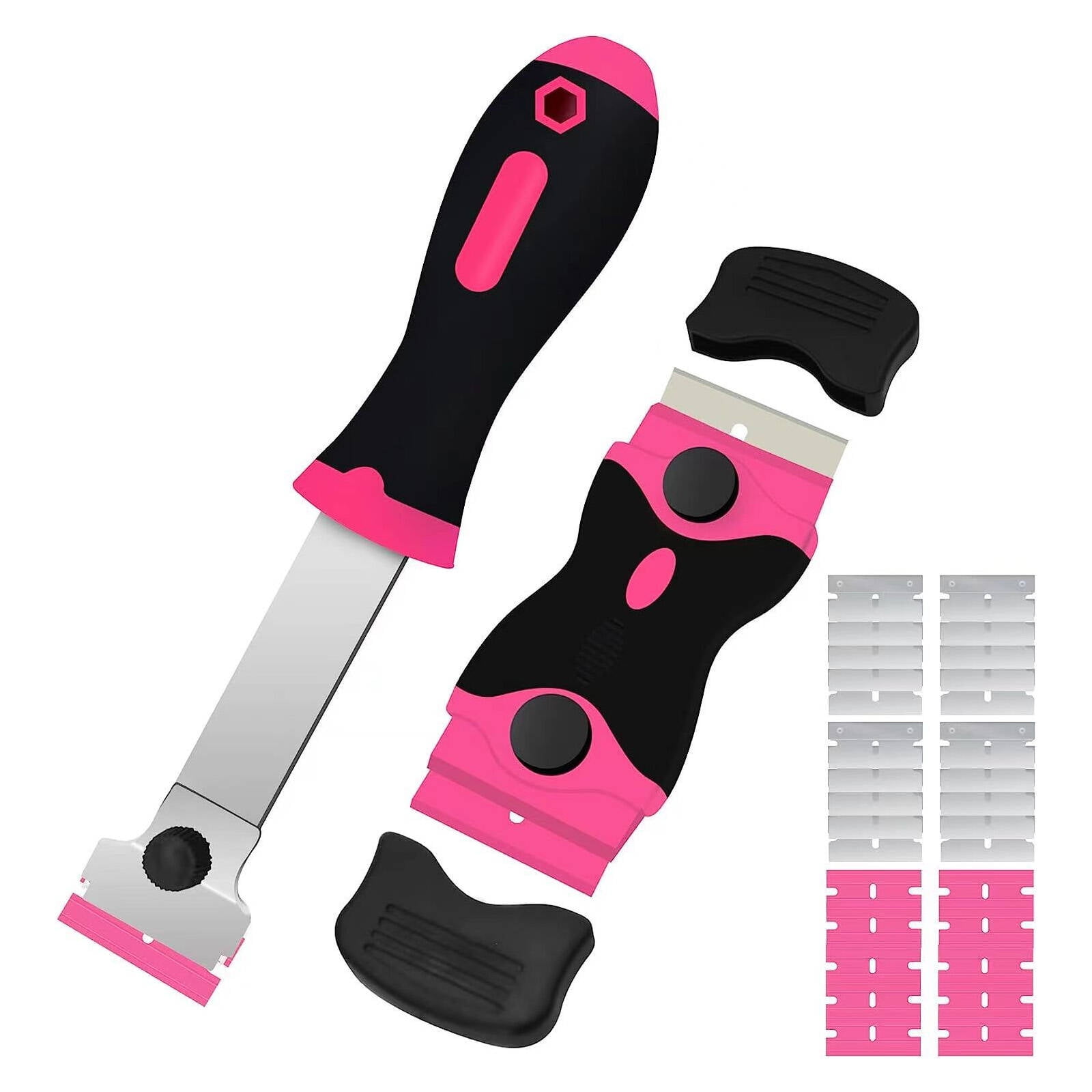 FACEGA Razor Blade Scraper,Scientific Scraper Head Plastic Razor Blades ...