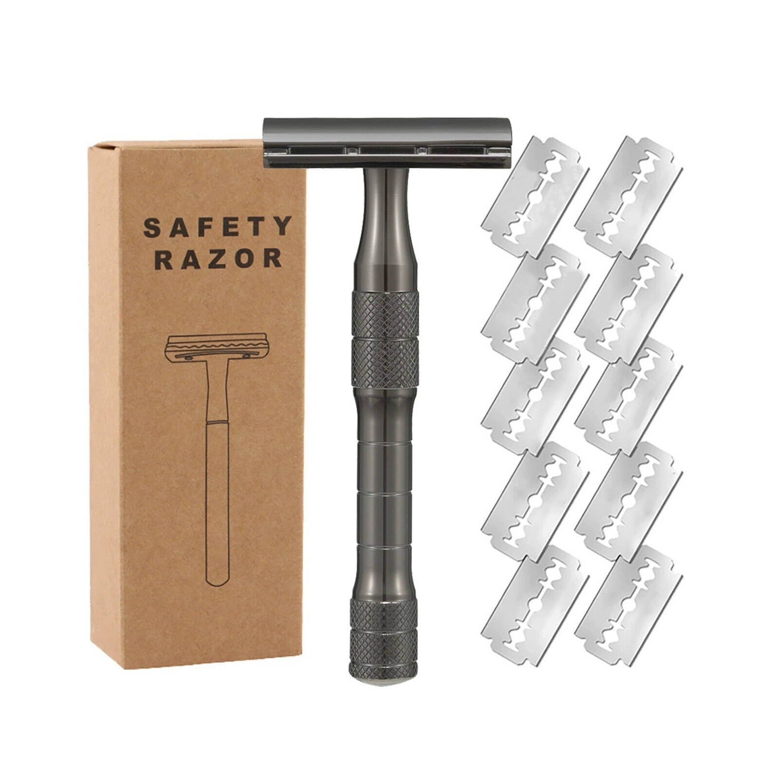 FACEGA Razors for Men,Classic Manual Razor Single Blade Razor,Shaving ...