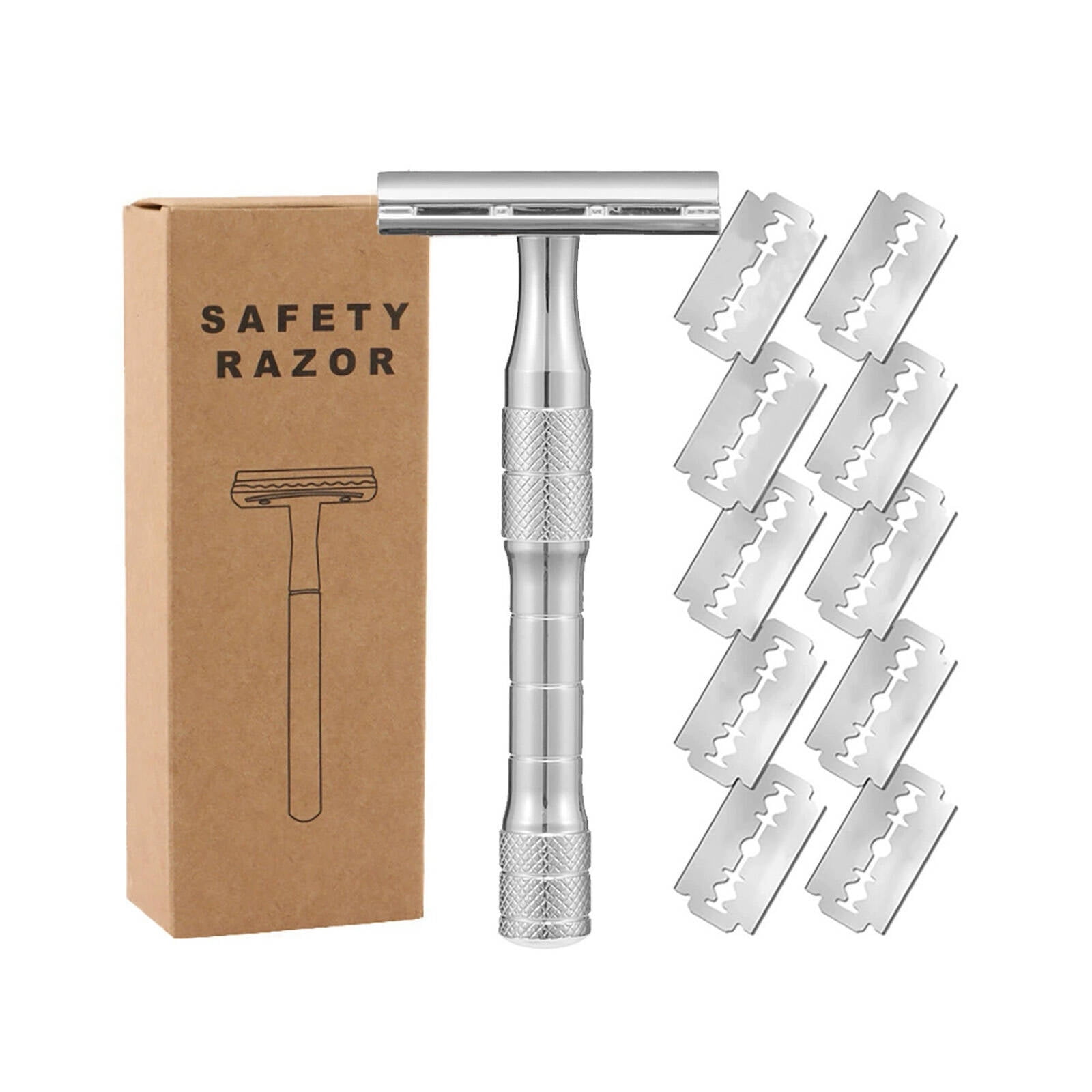 FACEGA Razors for Men,Manual Shaving Safety Razor,Double-Sided Blade ...