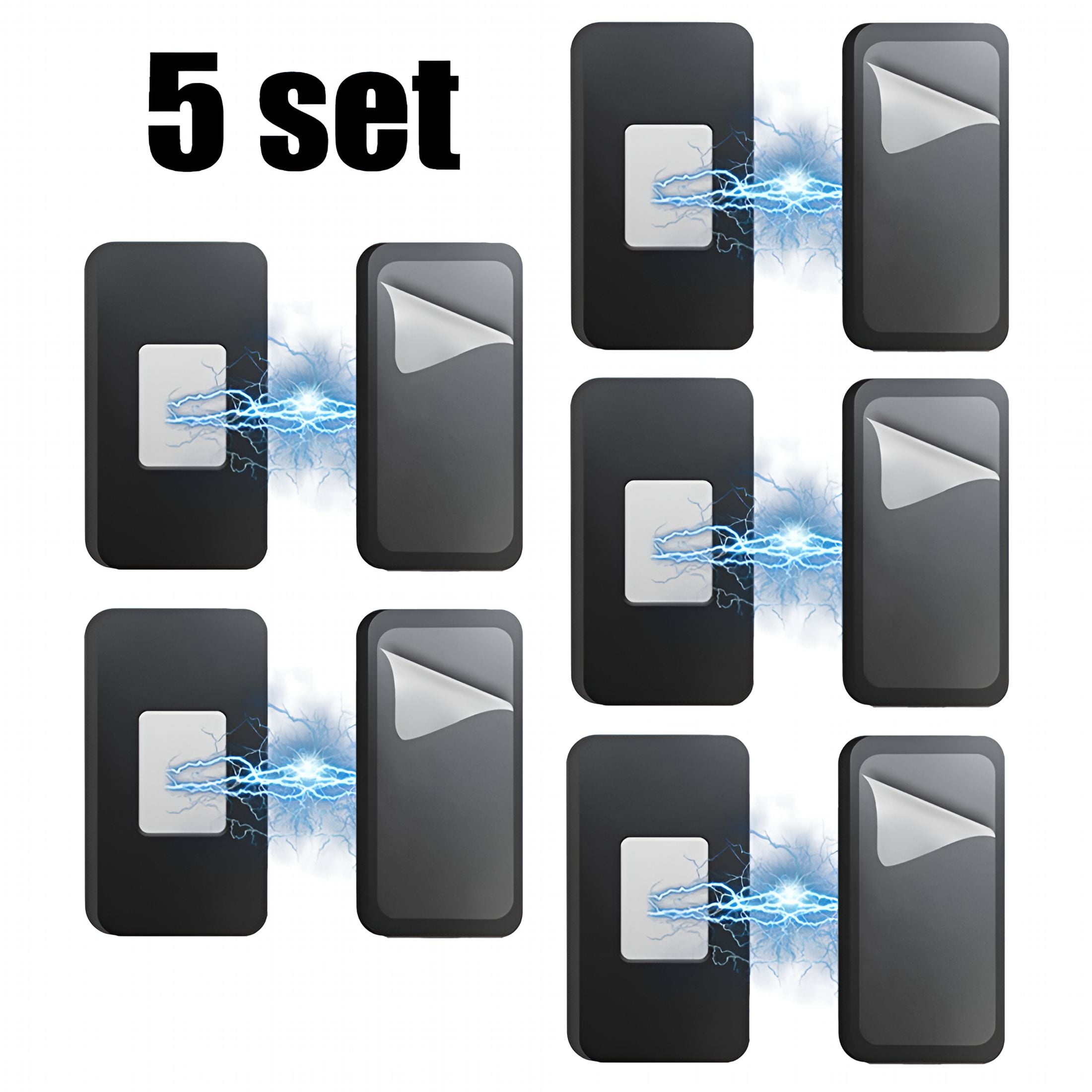 FACEGA Set Magnetic Cabinet Catches Door Stop Self Adhesive Invisible ...