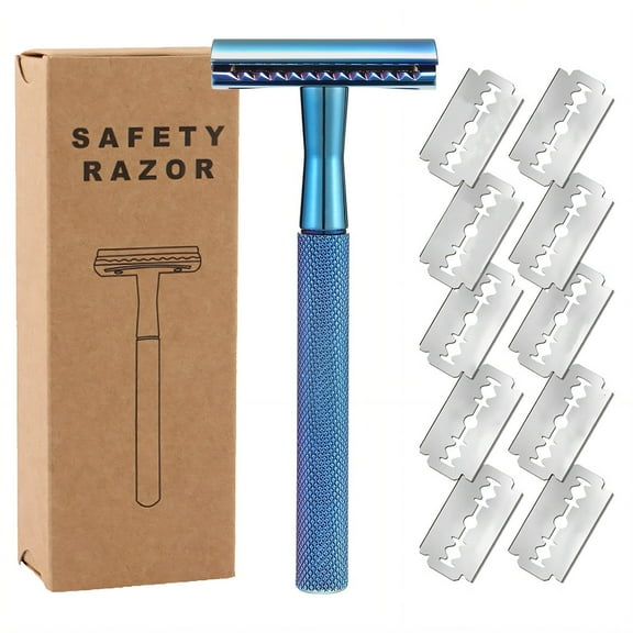 Personna 5 Pack Super Stainless Steel Double Edge Razor Blades Shaving ...