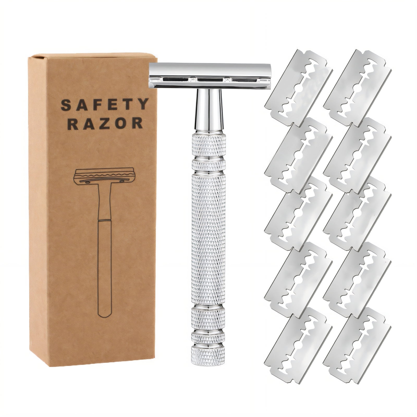 FACEGA Single Blade Razors for Men,No Slipping Safety Razor,Good ...