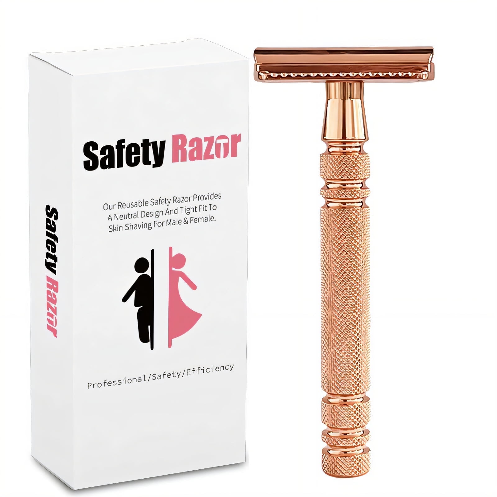 FACEGA Single Blade Razors for Men,Smooth in Hand Safety Razor ...