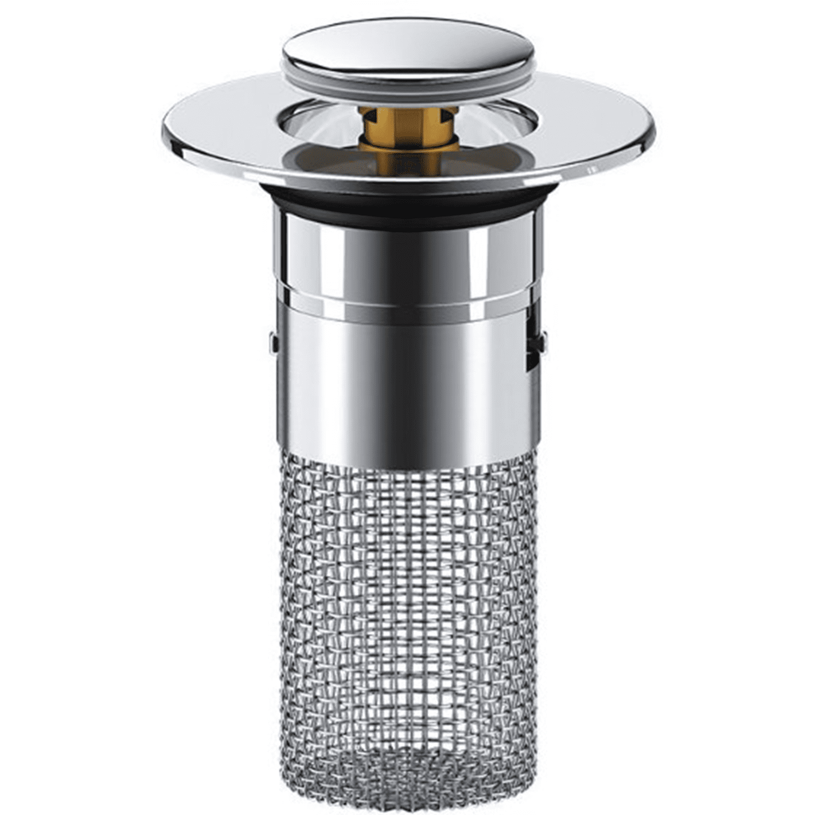 FACEGA Sink Drain Strainer, Upgraded Odor-Proof Bounce Core, One-Way ...