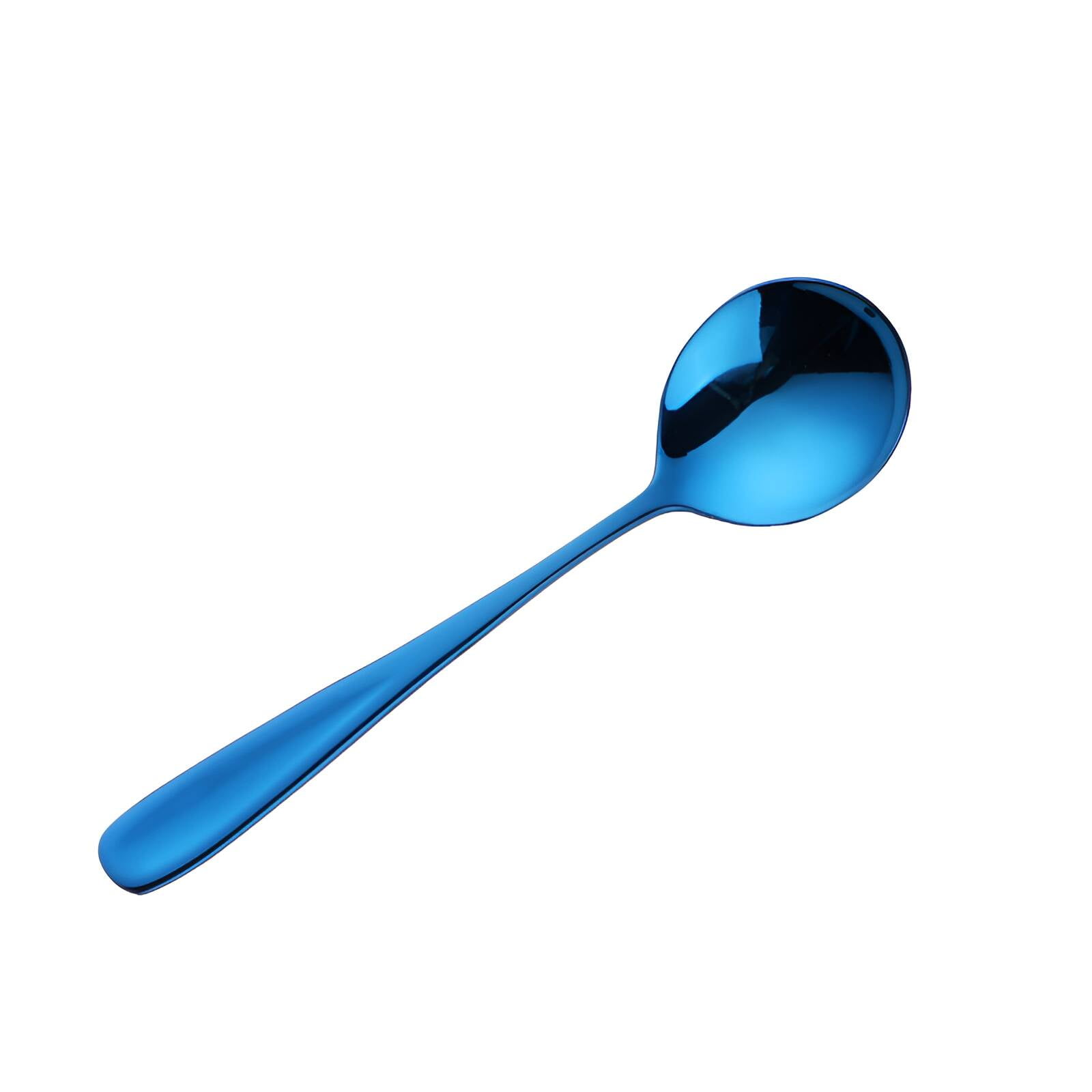 FACEGA Soup Spoons,Simple to Clean Espresso Spoons,Smooth and Stain ...