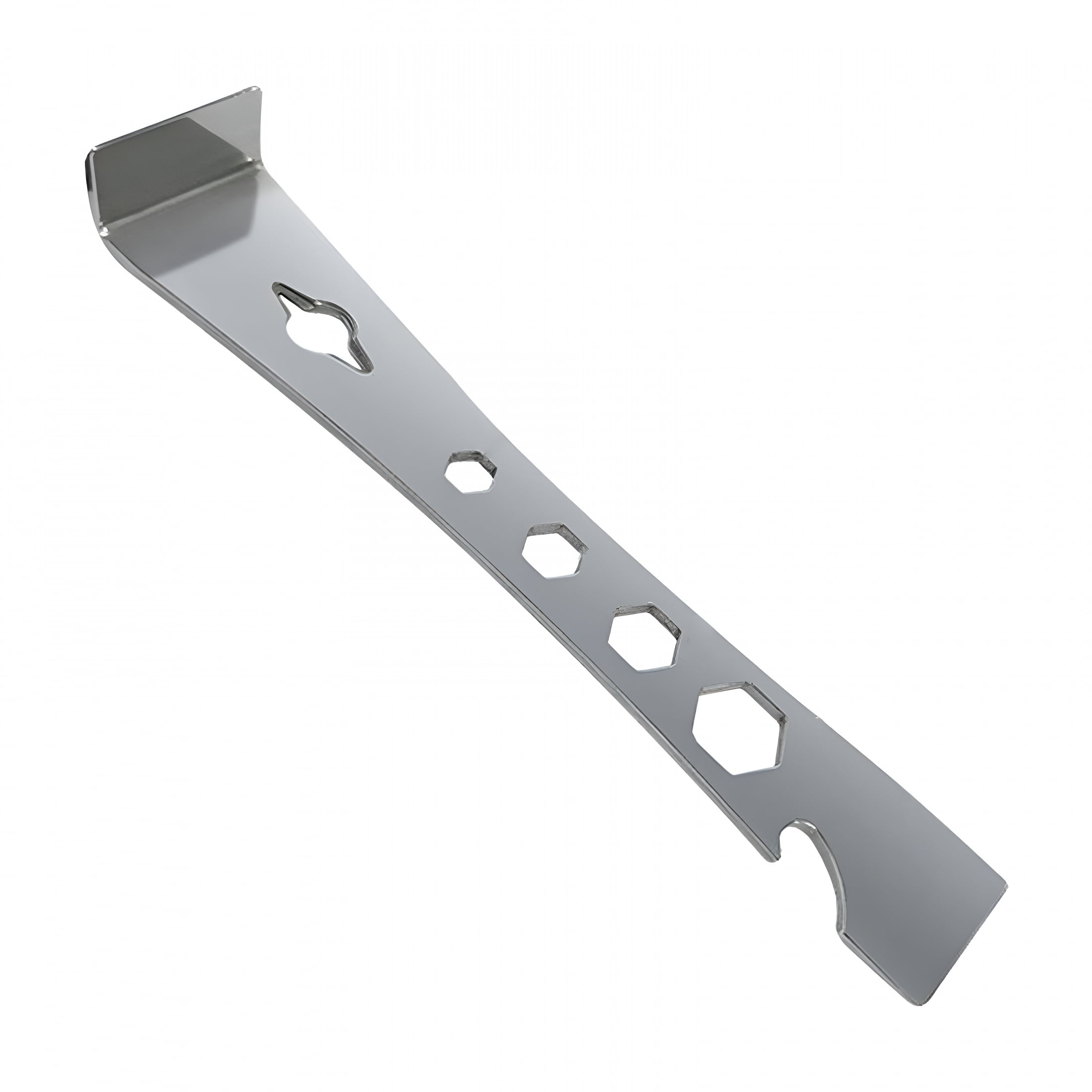 FACEGA Stainless Steel Flat Bar Hex Small Pry Bar Mini Crow Bar & Pry ...