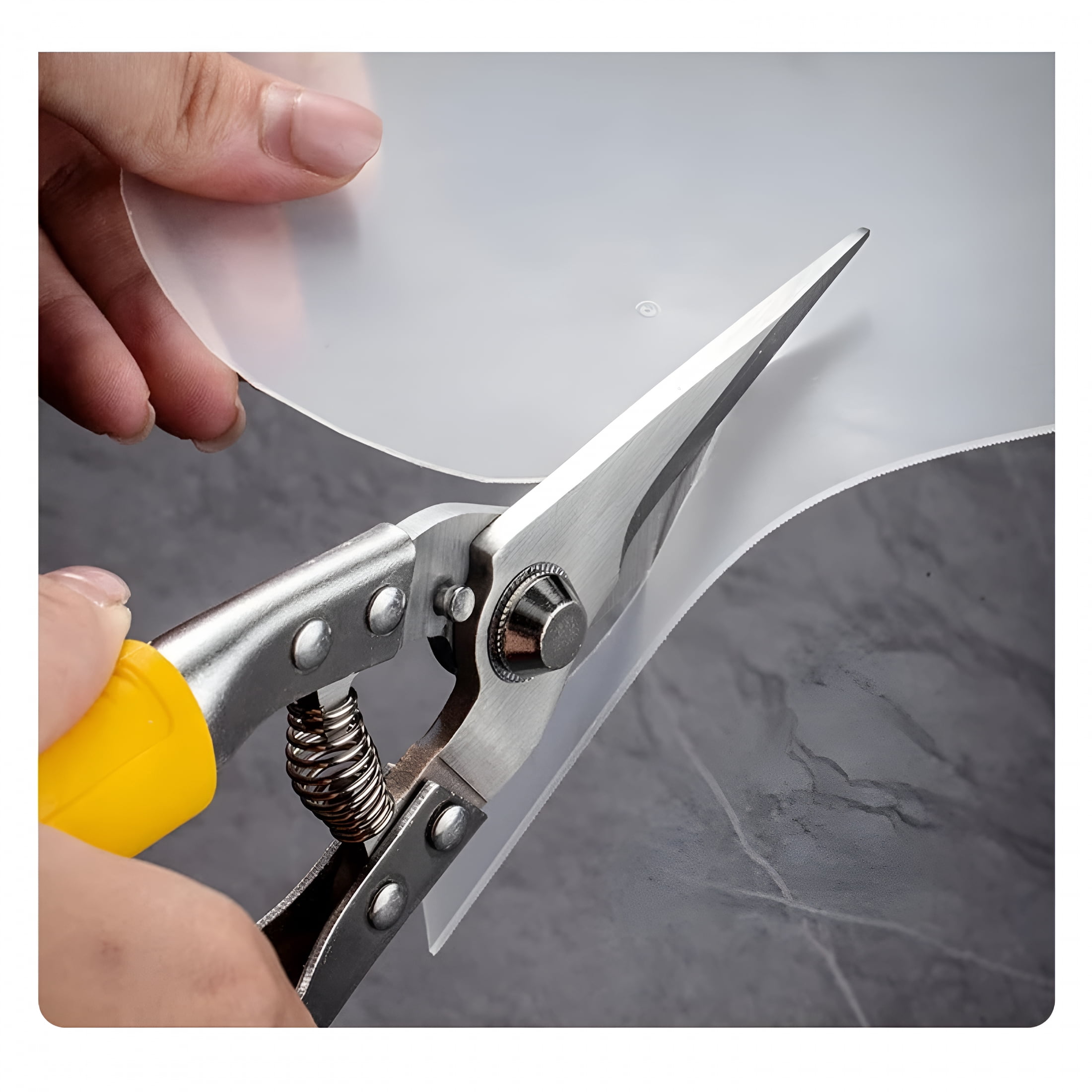 FACEGA Stainless Steel Sheet Metal Scissors Metal Sheet Cutting ...