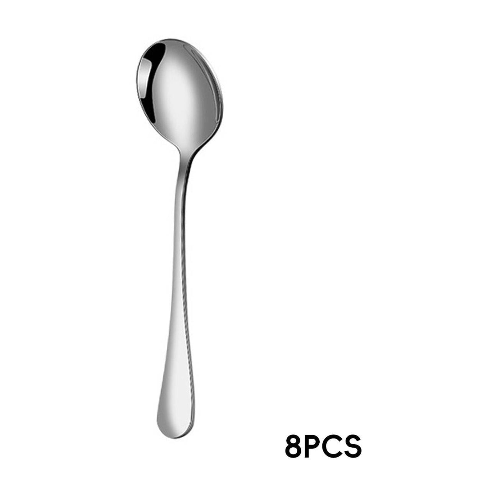 FACEGA Stainless Steel Spoon,Elegant Spaghetti Serving Spoon,Stain ...