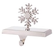 Transpac White Snowflake Stocking Holder 4.72 in. - Walmart.com