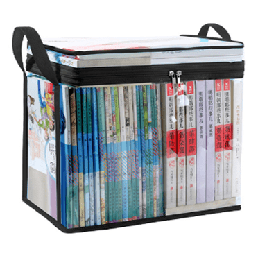 Sterilite Black Plastic File Box, Portable Storage for Letter-Sized ...