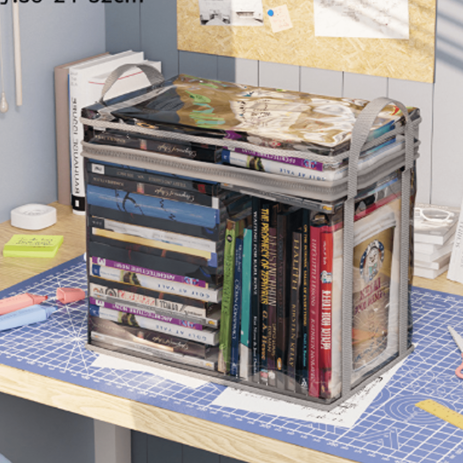 FACEGA Storage Shelves Large Capacity File Cabinet Plastic Filing ...