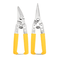 EXLEAF Sharp Sheet Metal Tin Snips,Ergonomic Straight Cutter for DIY ...