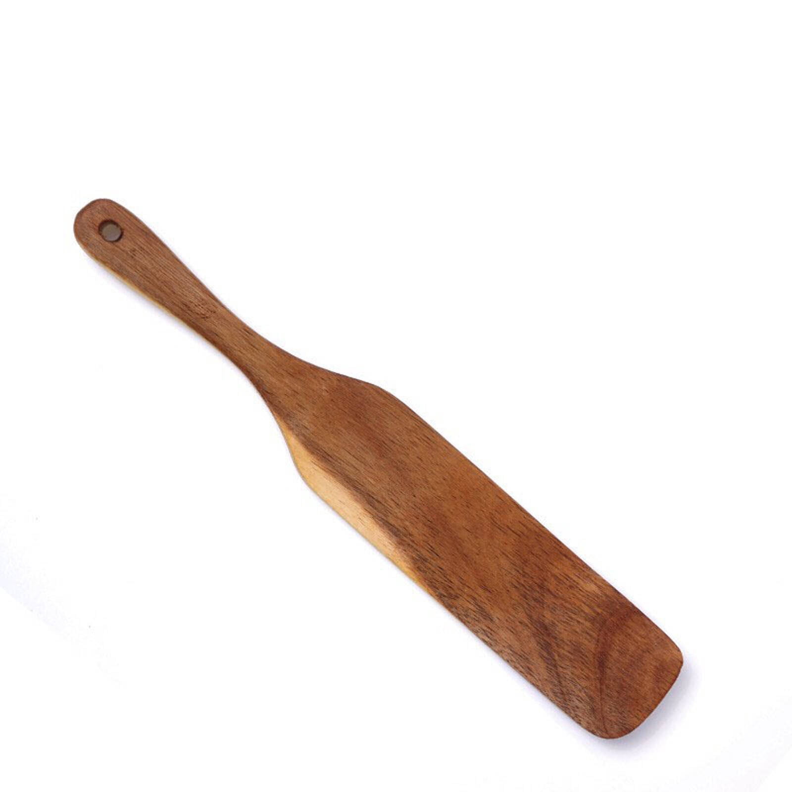 FACEGA Wood Spatula,Long Handle Design Wood Spatula for Cooking ...