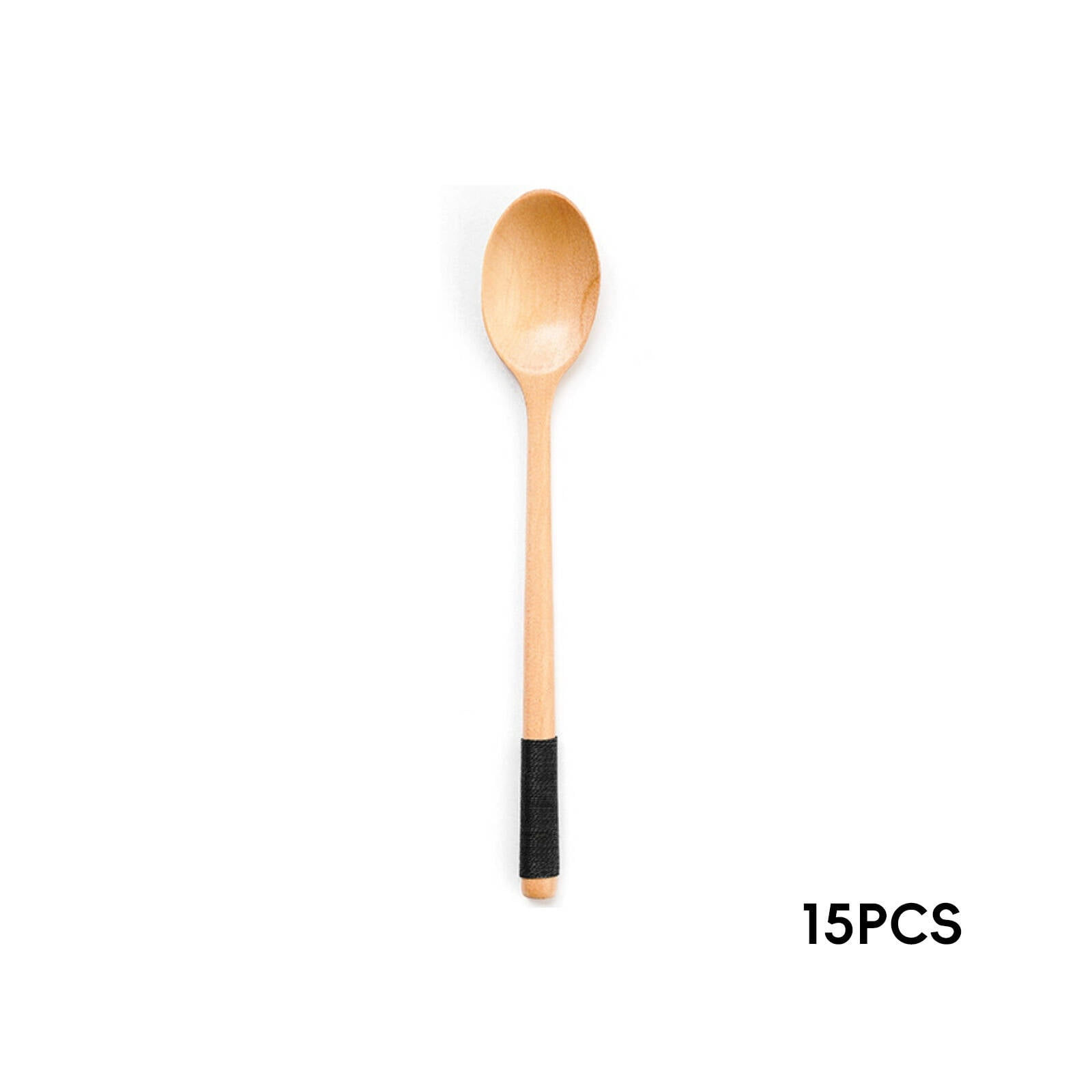 FACEGA Wooden Spoons for Cooking,Natural Insulation Soup Ladle,Natural ...