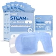 Unscented Steam Eye Mask, Self Heating Disposable Warm Compress for Dry ...