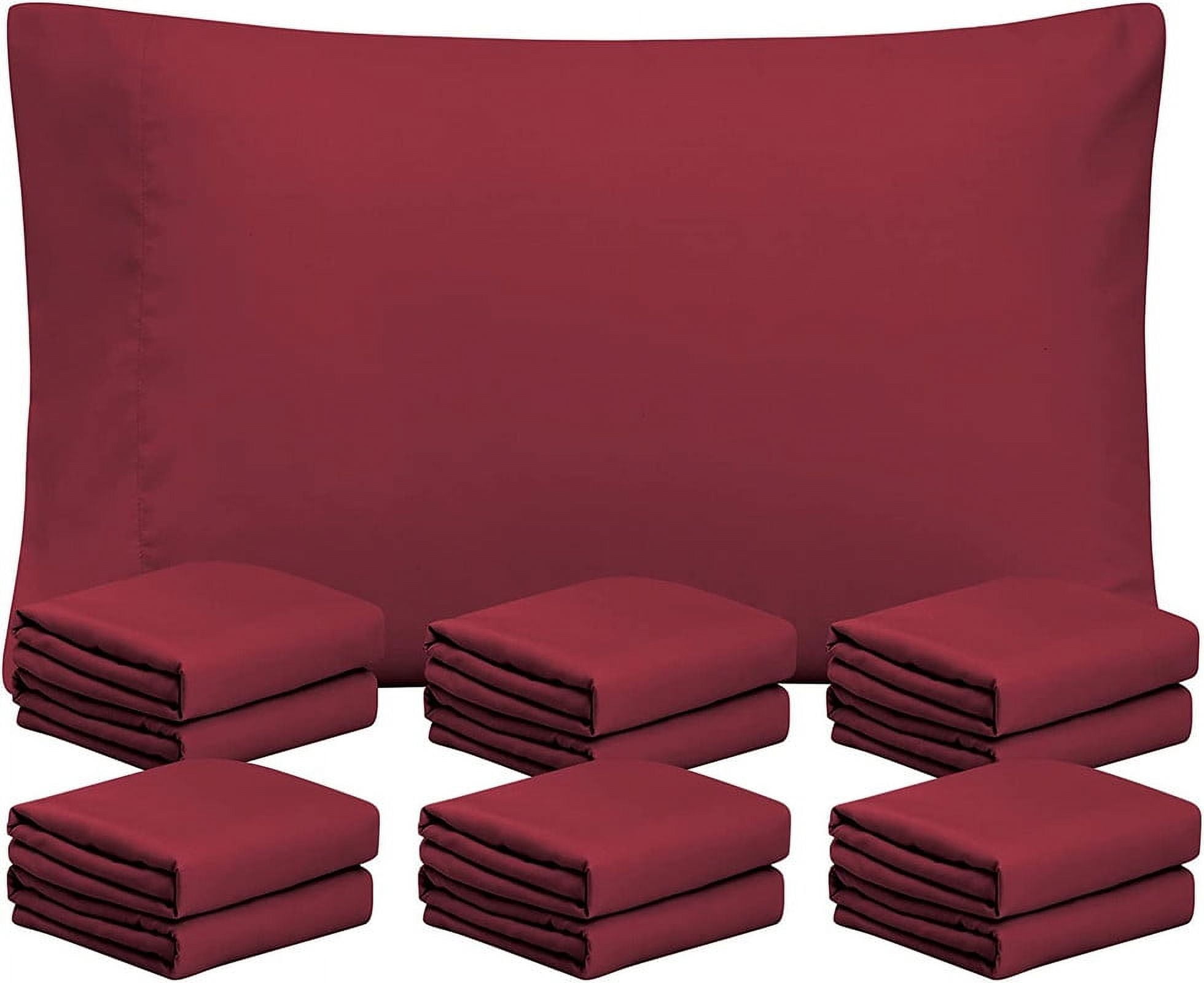 ! FACTORY SALE ! HOTEL COLLECTION PACK OF 12 KING SIZE PILLOW CASES ...