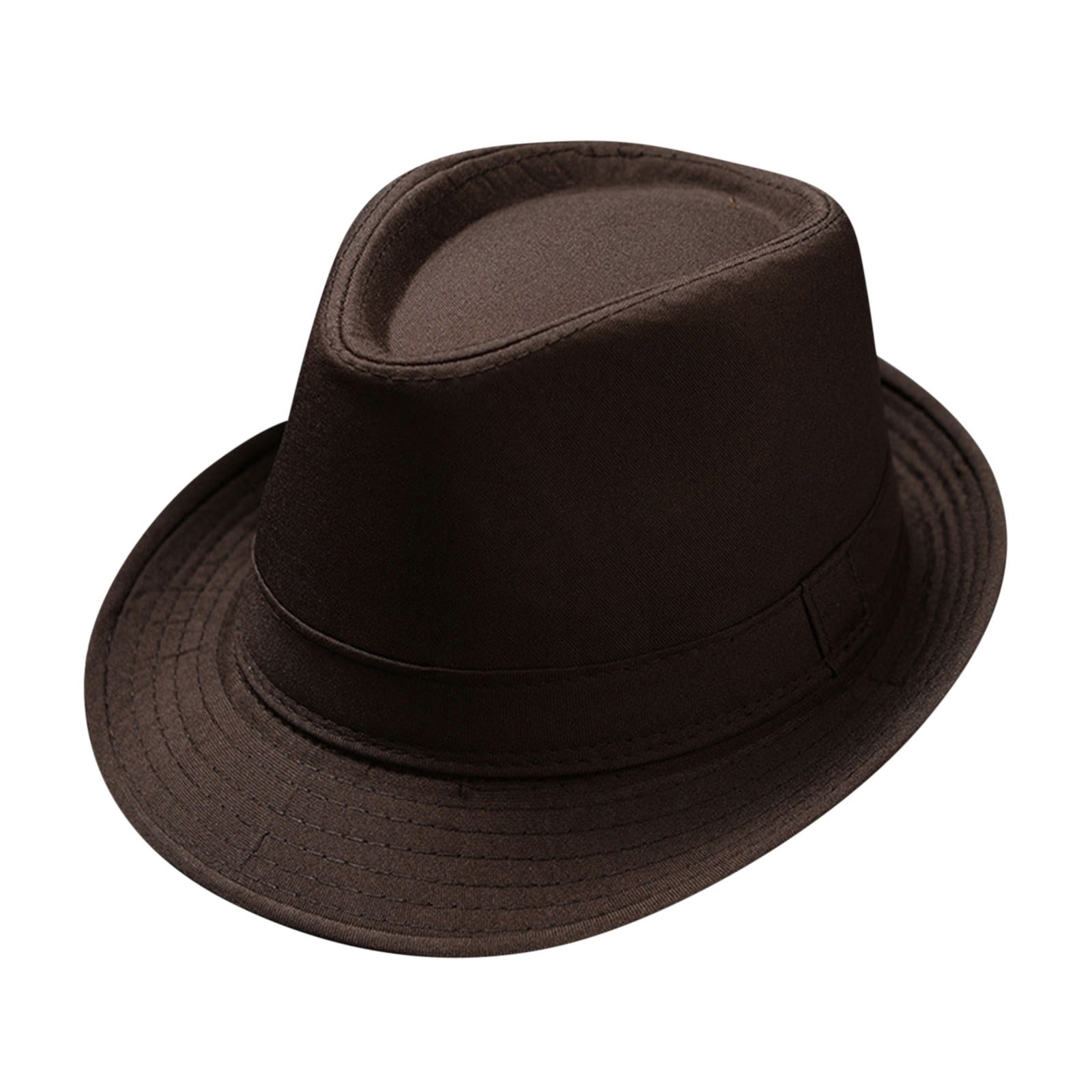 FADAACAI Fedora Hats for Men Men and Women Unisex British Solid Color ...