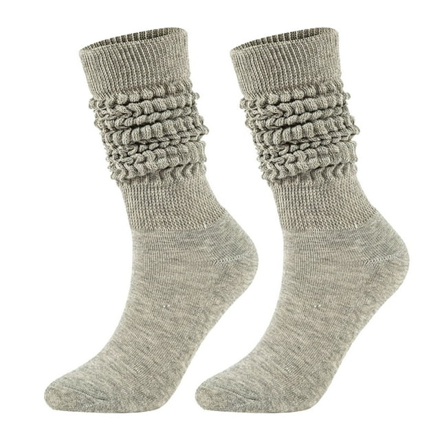 FADAACAI Medium High Tube Bubble Socks Fashionable and Versatile Socks ...