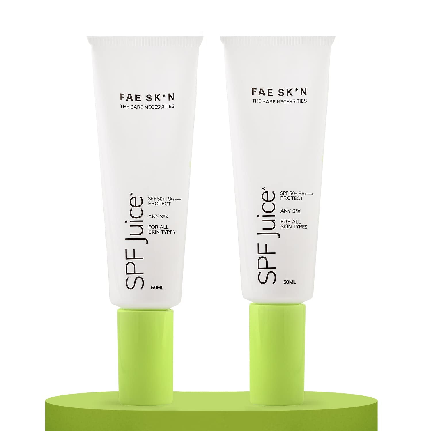 FAE Beauty SPF 50 PA Lightweight Sunscreen For Oily Dry Combination ...