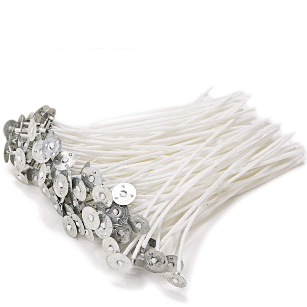 FAGINEY 100 Pcs Eco Candle Wick, Low Smoke 3.1/3.9/ 4.7/5.5/5.9/7.9in ...
