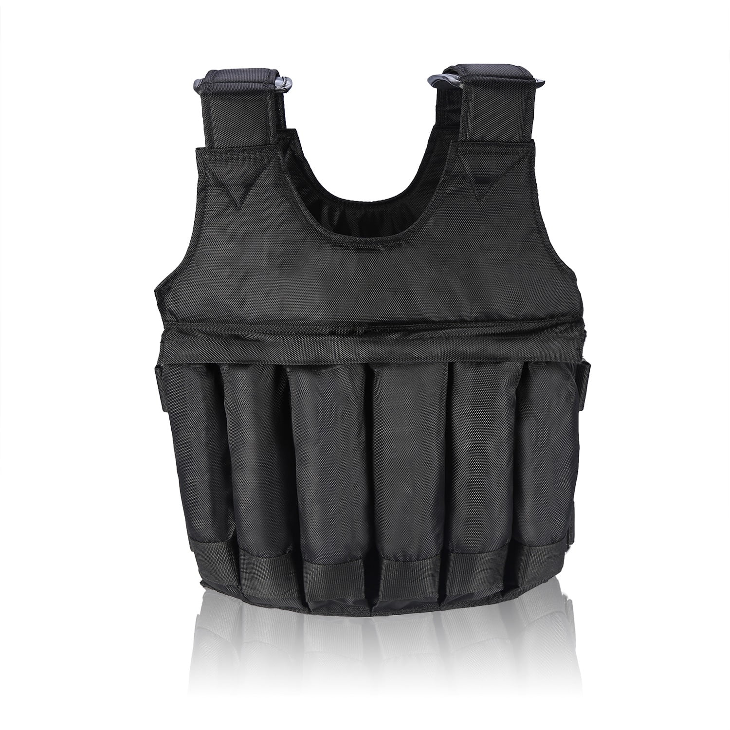 Lv. life Adjustable Weighted Vest, 50kg/110lb Max Load, High-Density ...