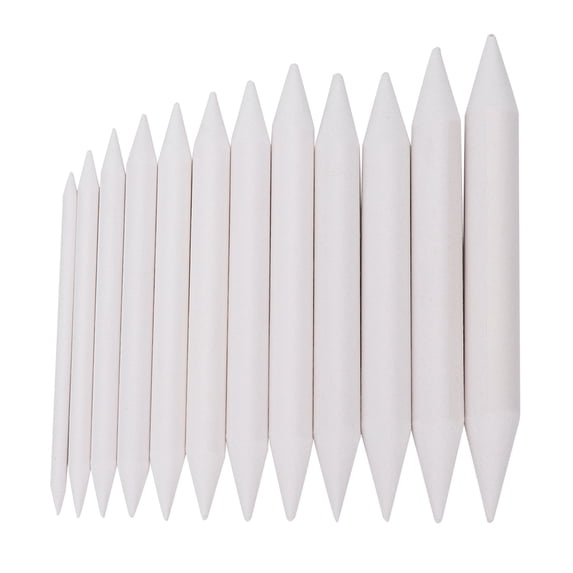 FAGINEY 12 Pcs Art Set, White Paper Pen, Blender, Charcoal Artist ...