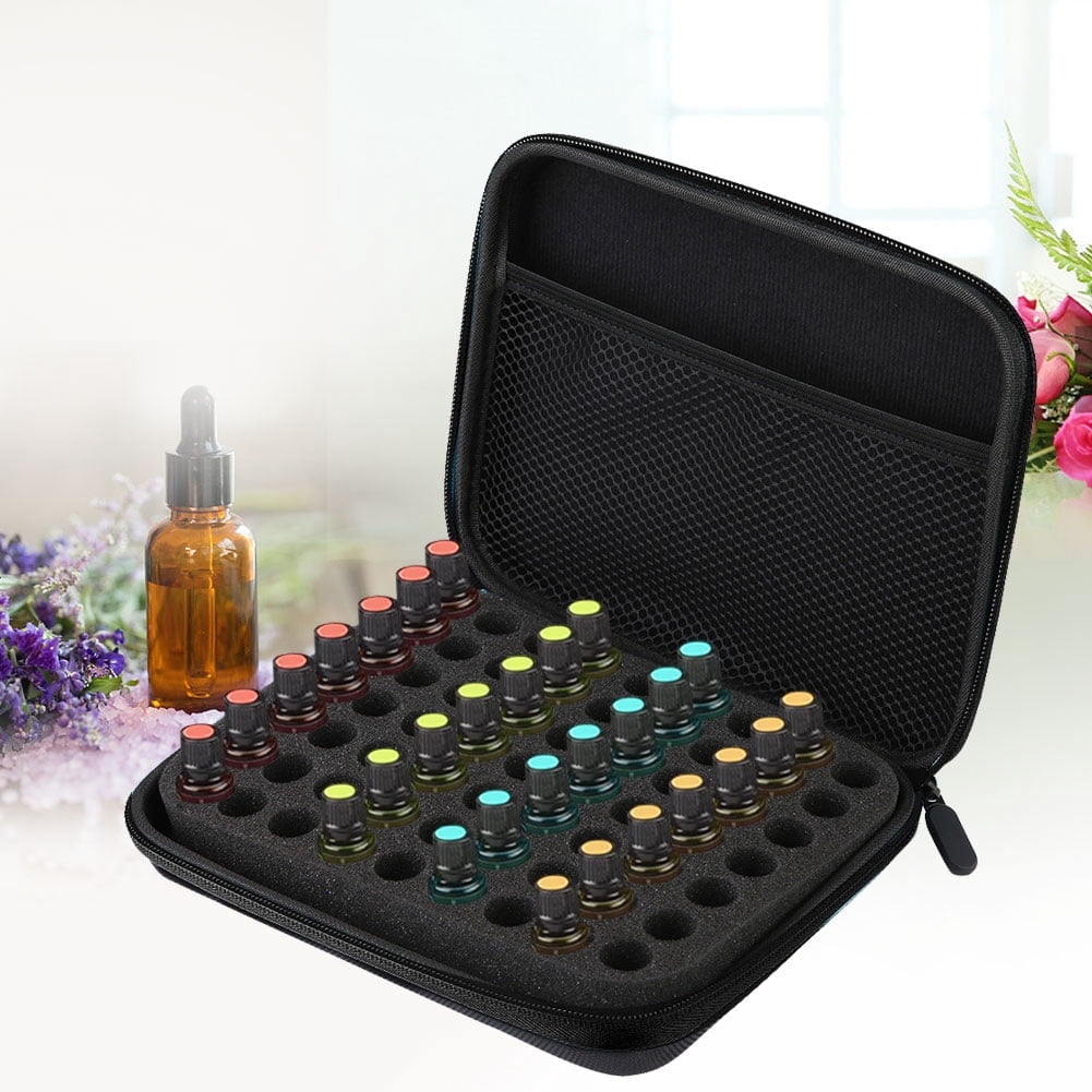 63 Slots Portable Aromatherapy Essential Oil Storage Bag Case Box ...