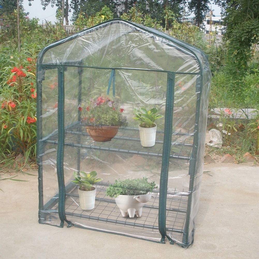 FAGINEY Portable Greenhouse,Mini Flower Plants Garden,Mini Portable ...
