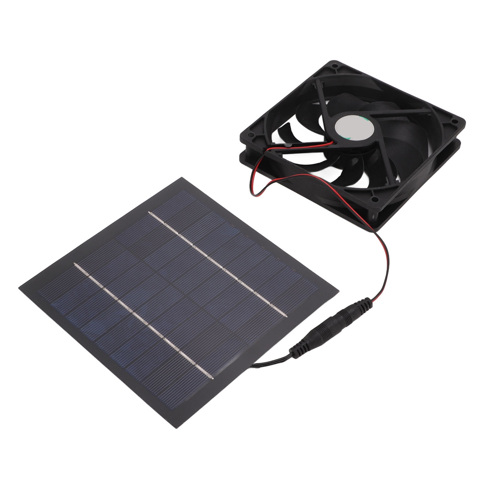 FAGINEY Solar Attic Fan,Solar Panel Ventilator,10W Solar Powered Panel ...