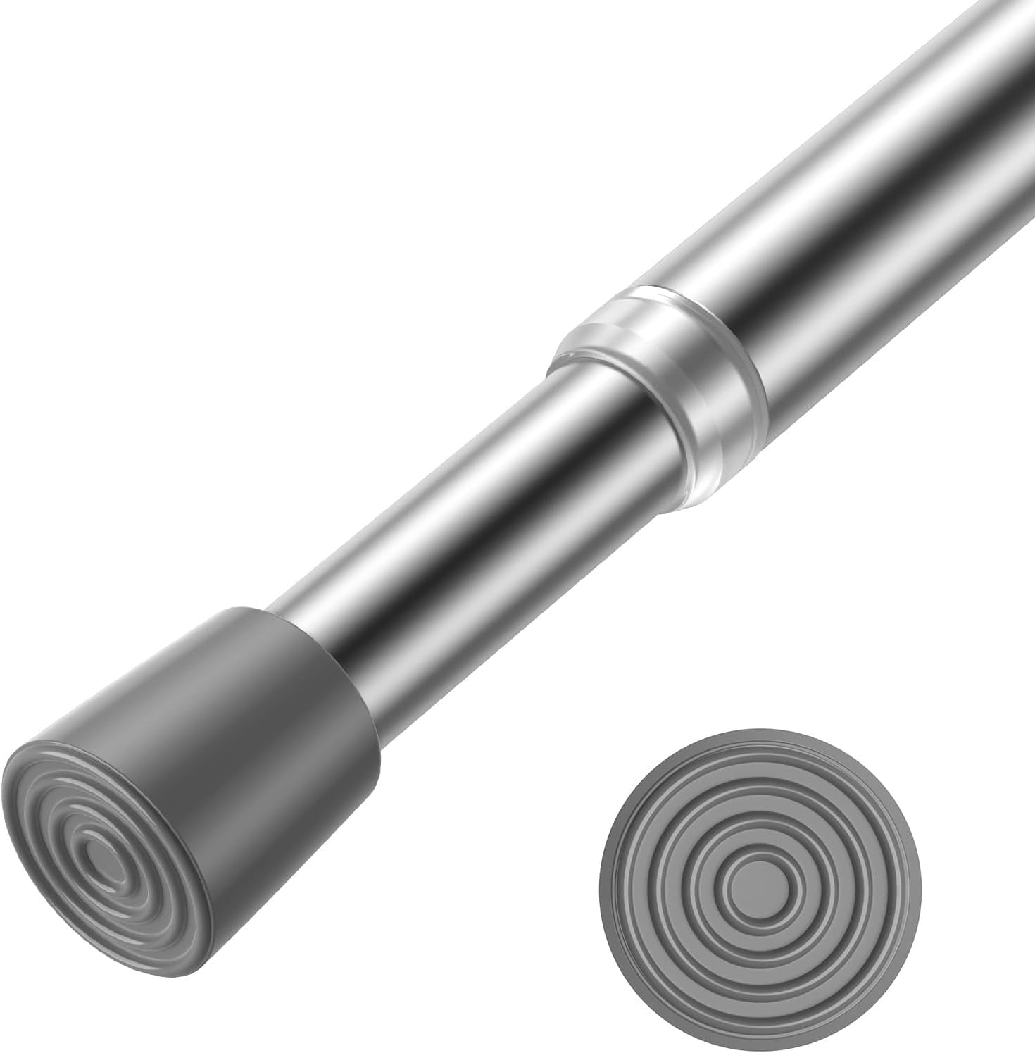 FAGRSA-1pcs Tension Curtain Rod Spring Tension Rod Short Curtian Rods ...