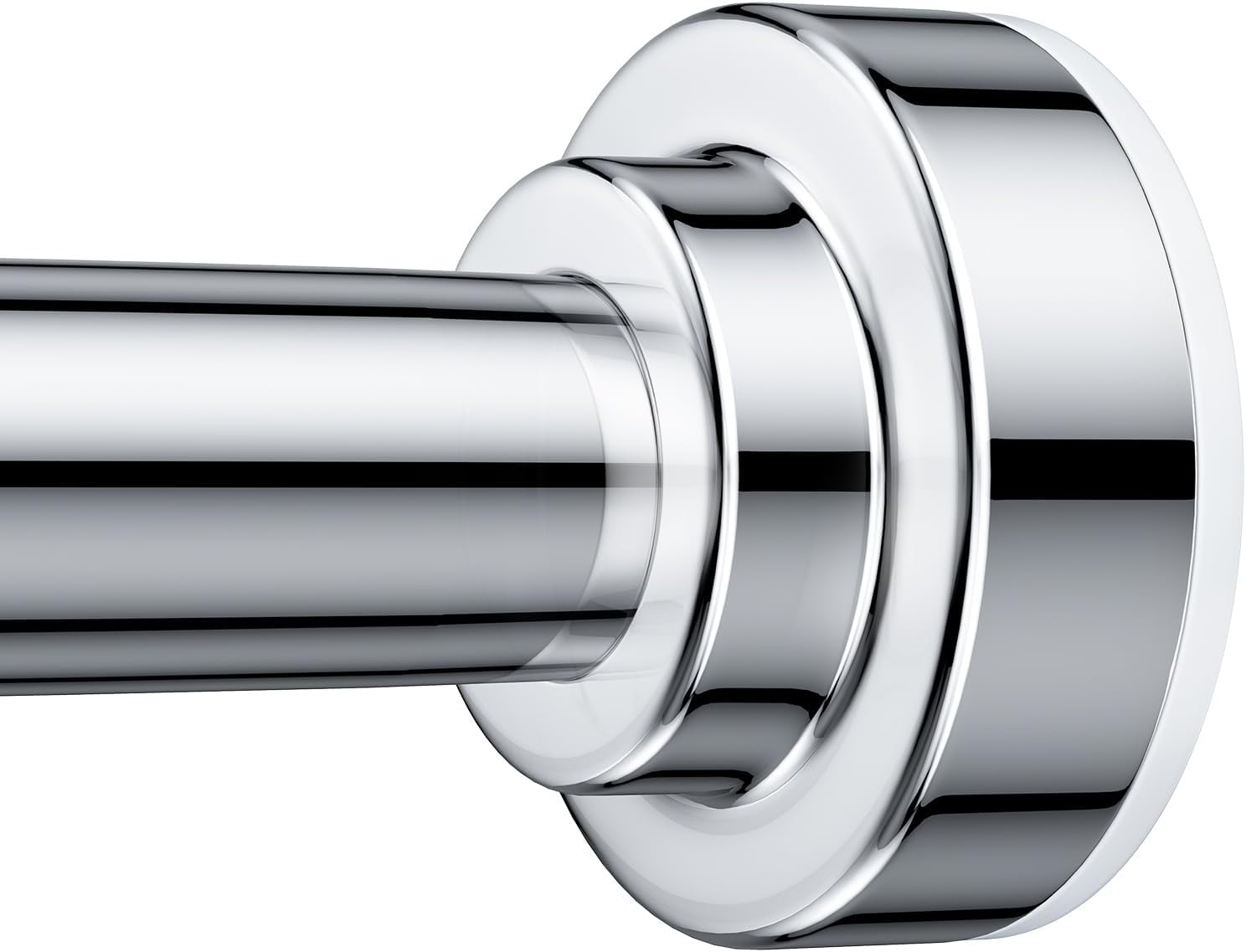 FAGRSA-Shower Curtain Rod, 32-68 inch Adjustable Spring Tension Curtain ...