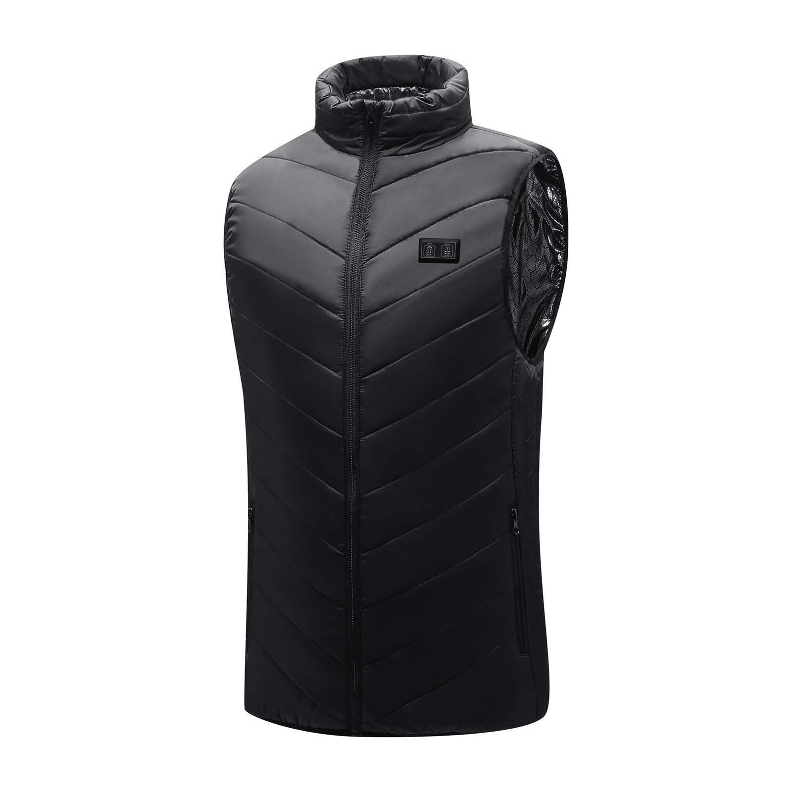 FAHUOMU Heated Jacket for Men, Graphene Heating Hood Jacket, Soft Shell ...