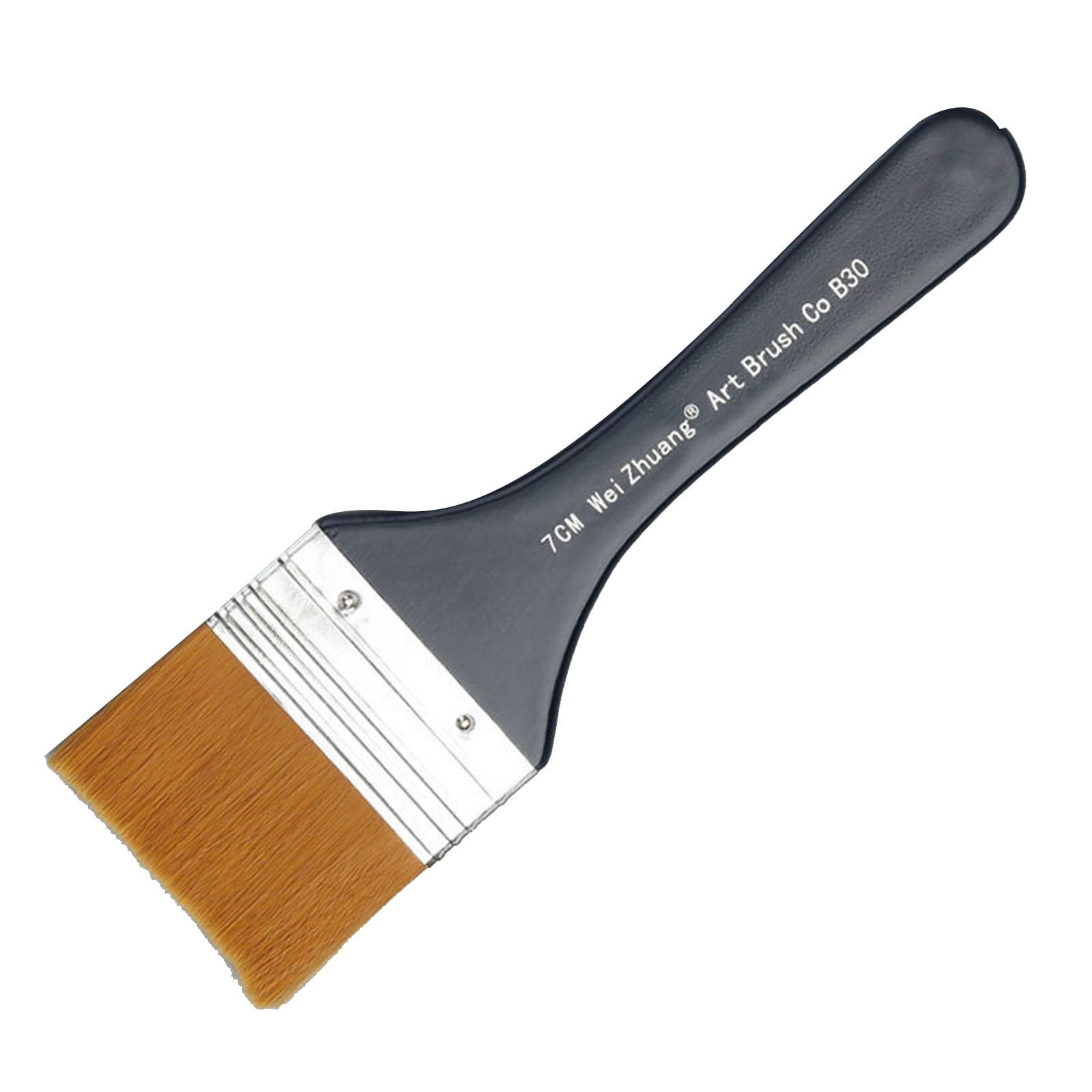 FAIOIN Artist Flat Paint Brush Large Wash Brush Set Nylon Hair for ...