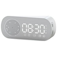 Alarm Clock, Radio, Bluetooth Wireless Speaker - Nightstand Large ...