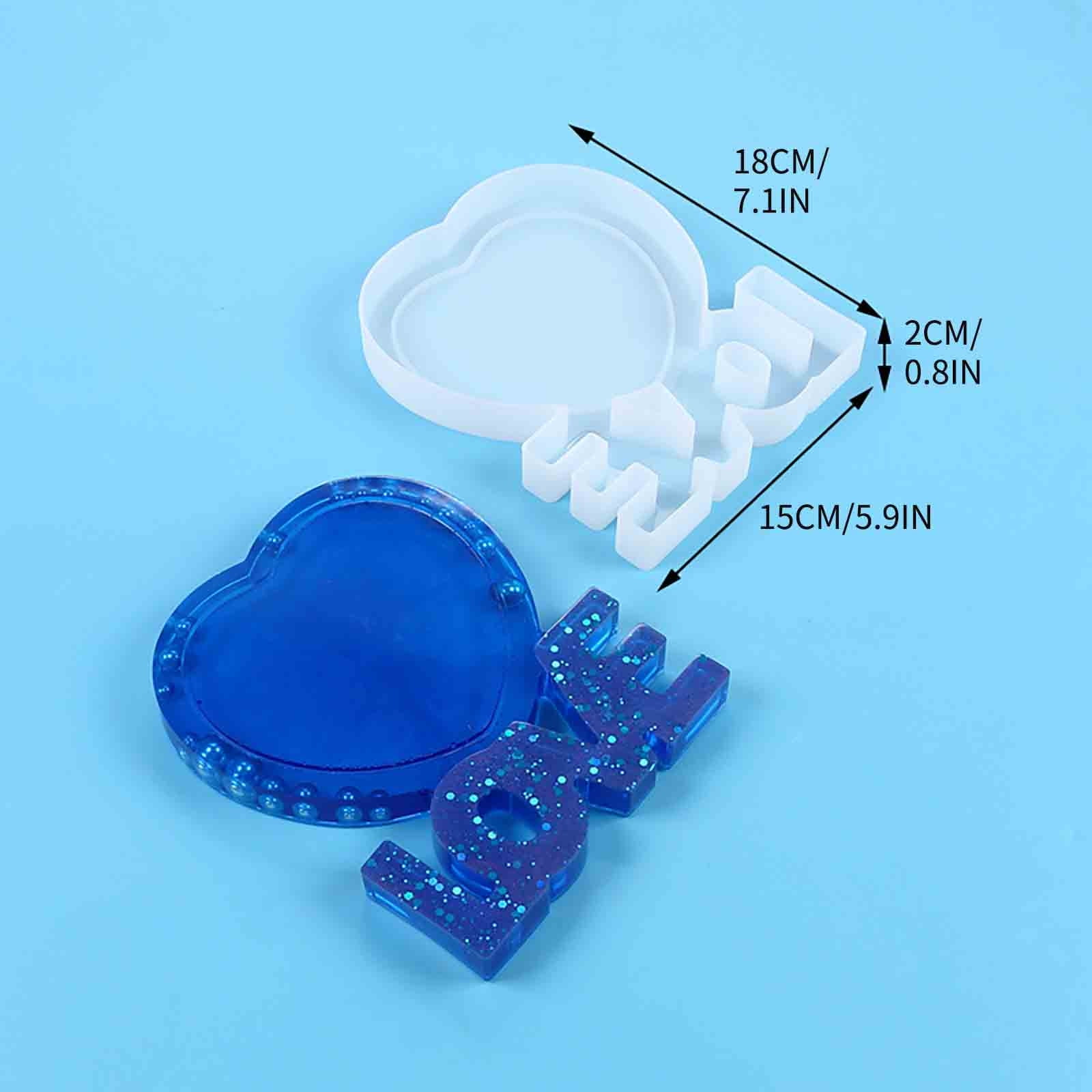 FAIOROI Picture Frame DIY Crystal Drop Glue Love Table Photo Frame Base ...