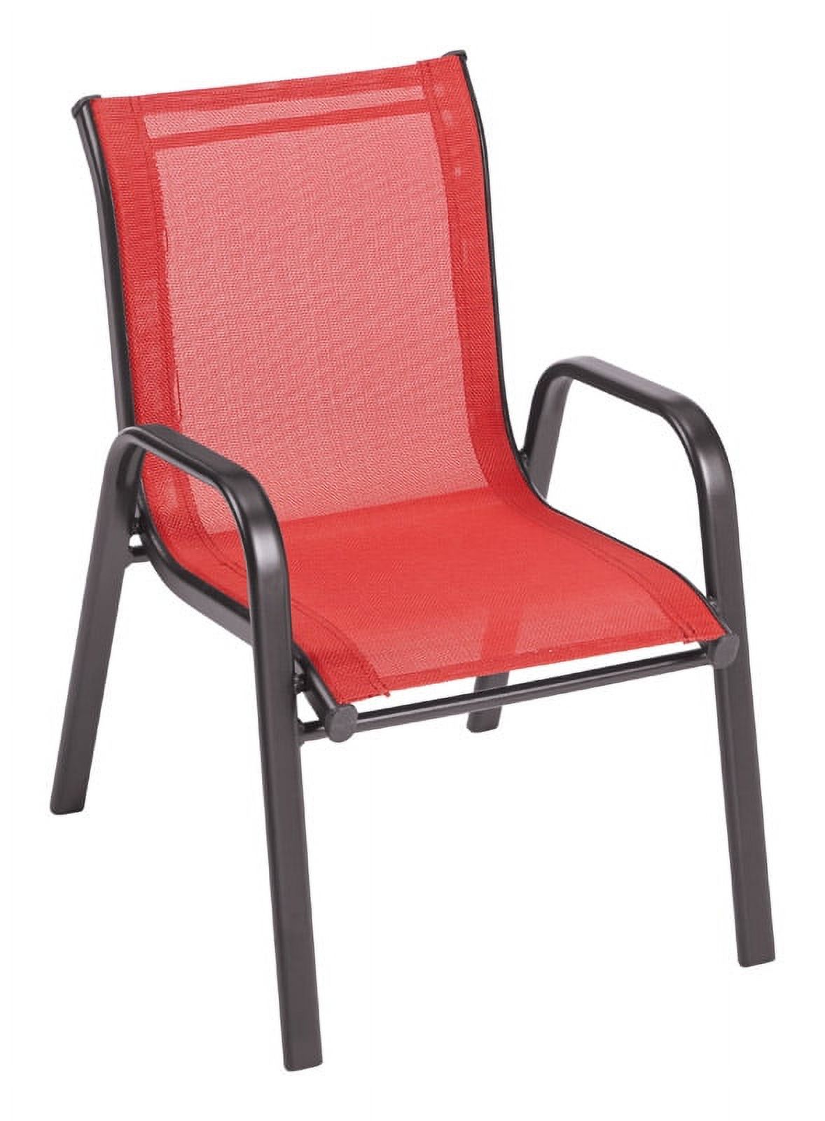 FAIRVIEW KID RED CHAIR (Pack of 1) - Walmart.com