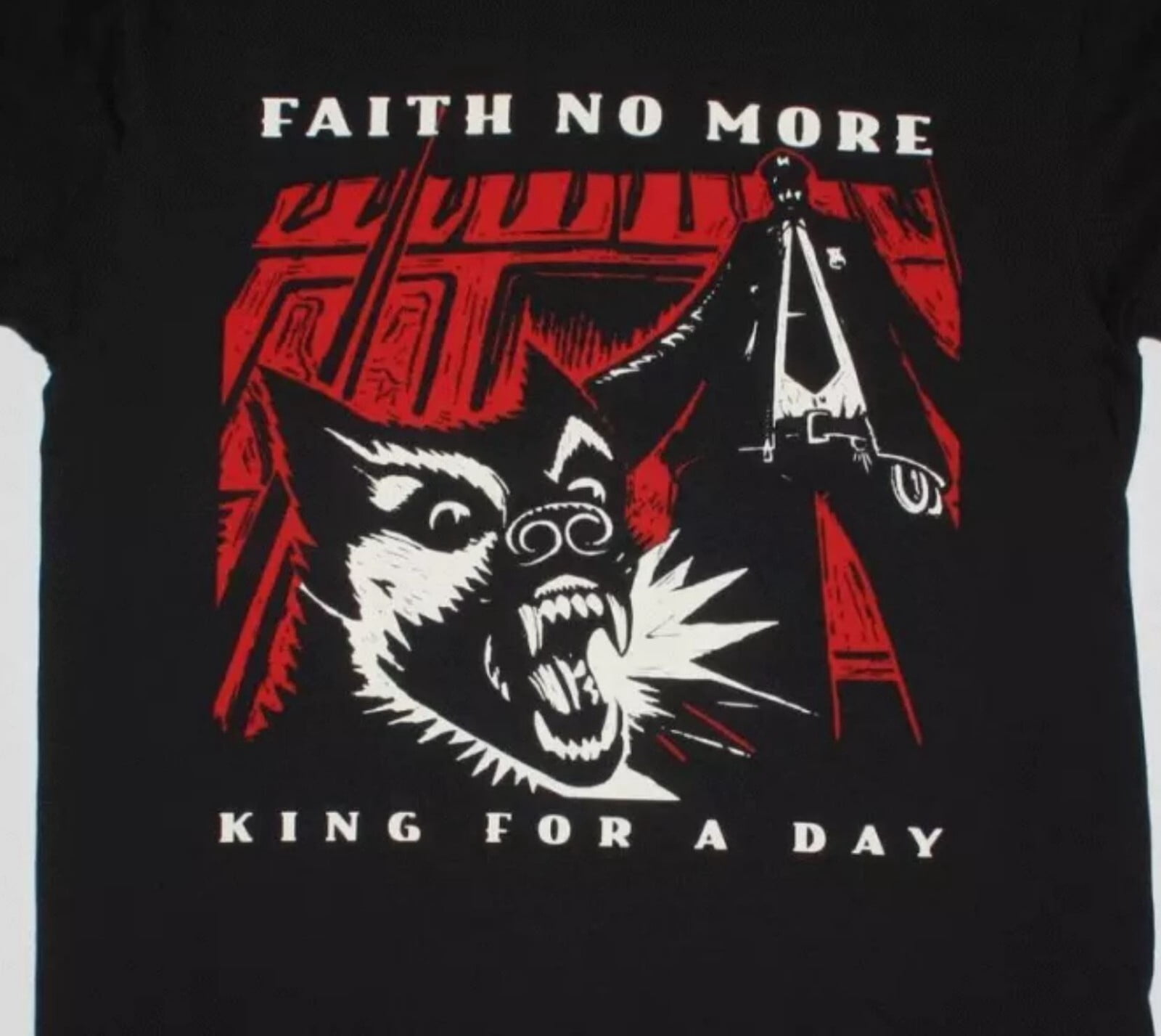 FAITH NO MORE KING FOR A DAY_95 Black All Size T Men Shirt - Walmart.com