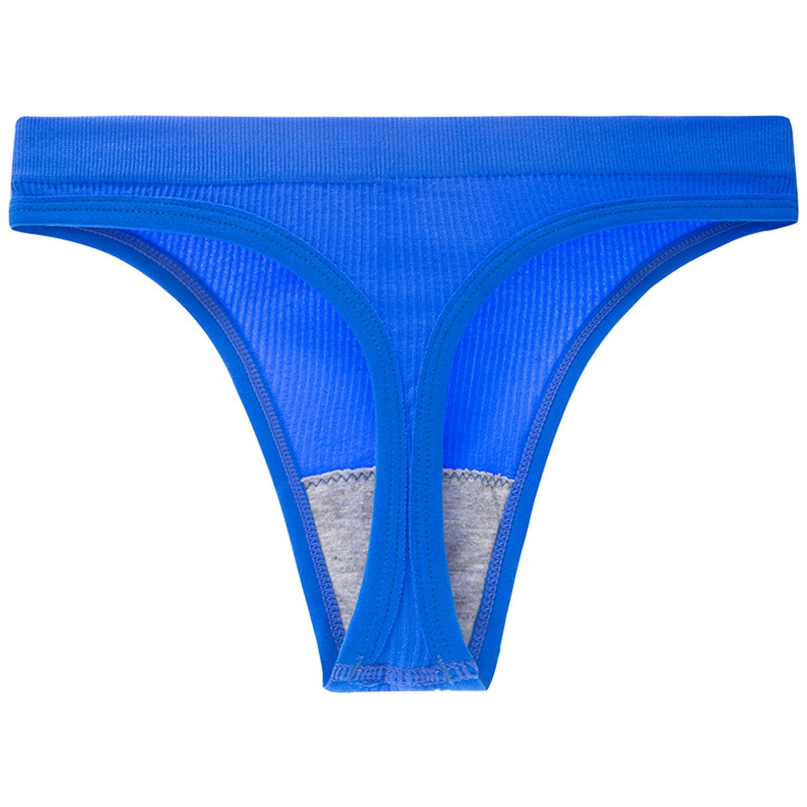 FAIWAD G-String Thongs for Womens Crotch Elastic Seamless Stretch ...