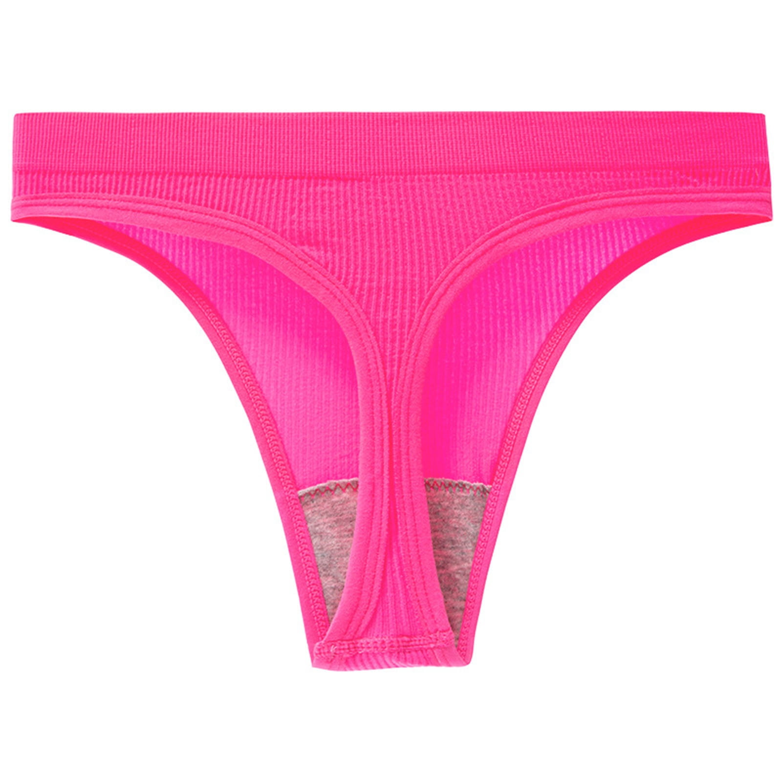 FAIWAD G-String Thongs for Womens Crotch Elastic Seamless Stretch ...