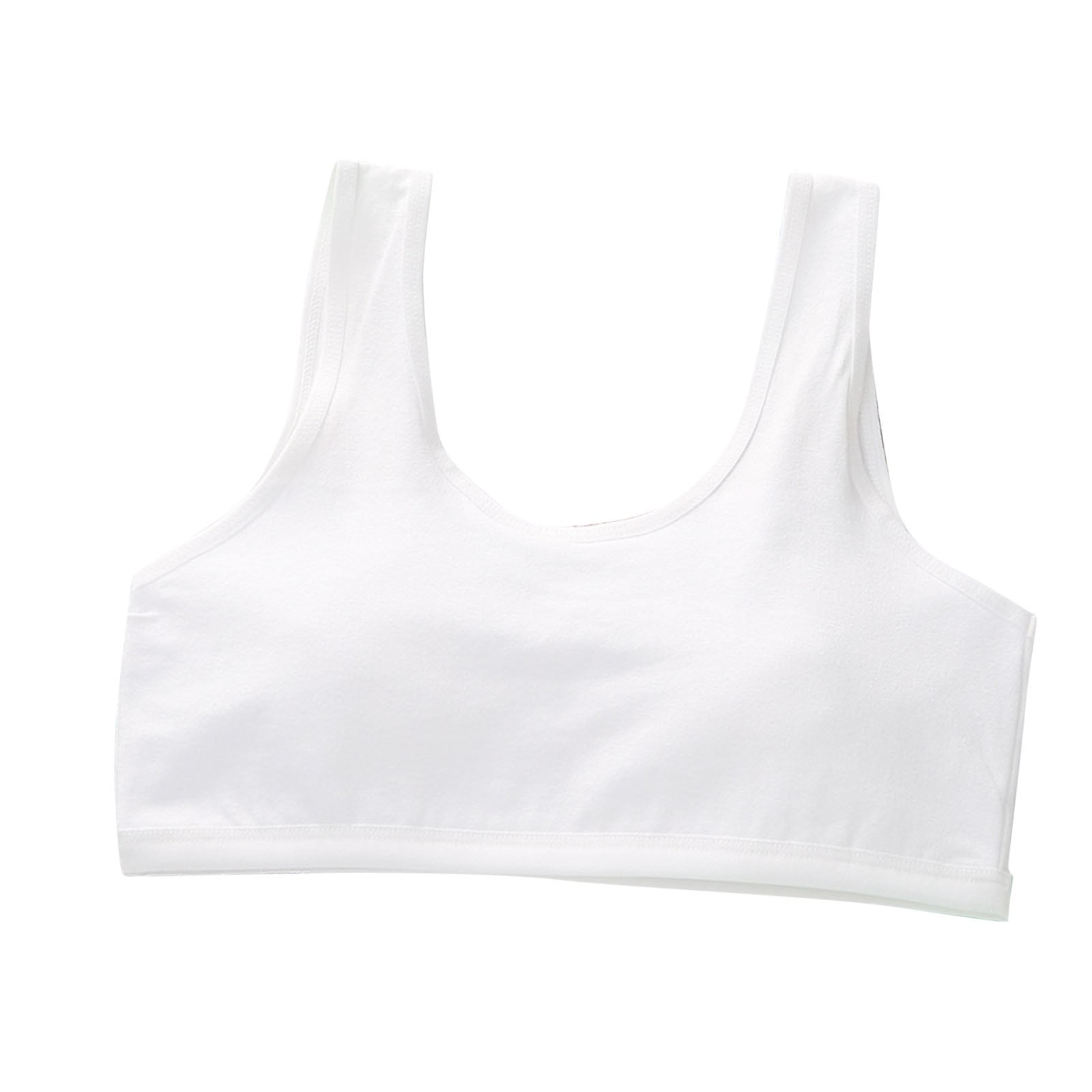 FAIWAD Girls Training Bras Thin Breathable Sports Workout Vest Teen ...