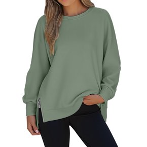 Side Slit Sweatshirt