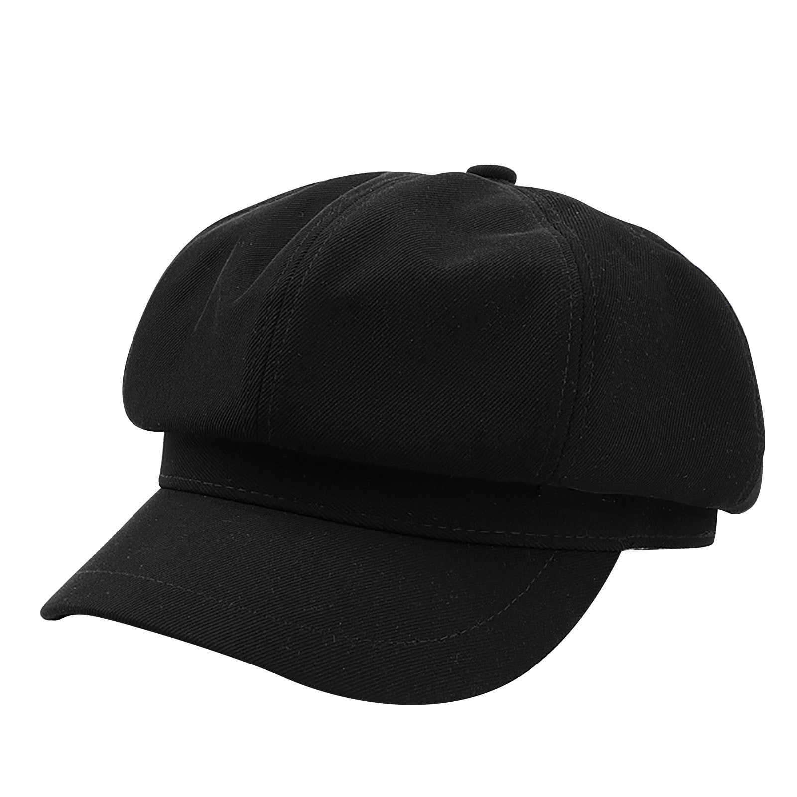 FAIWAD Women Beret Cap Leisure Classic Hats 8 Panels Vintage Hat Solid ...
