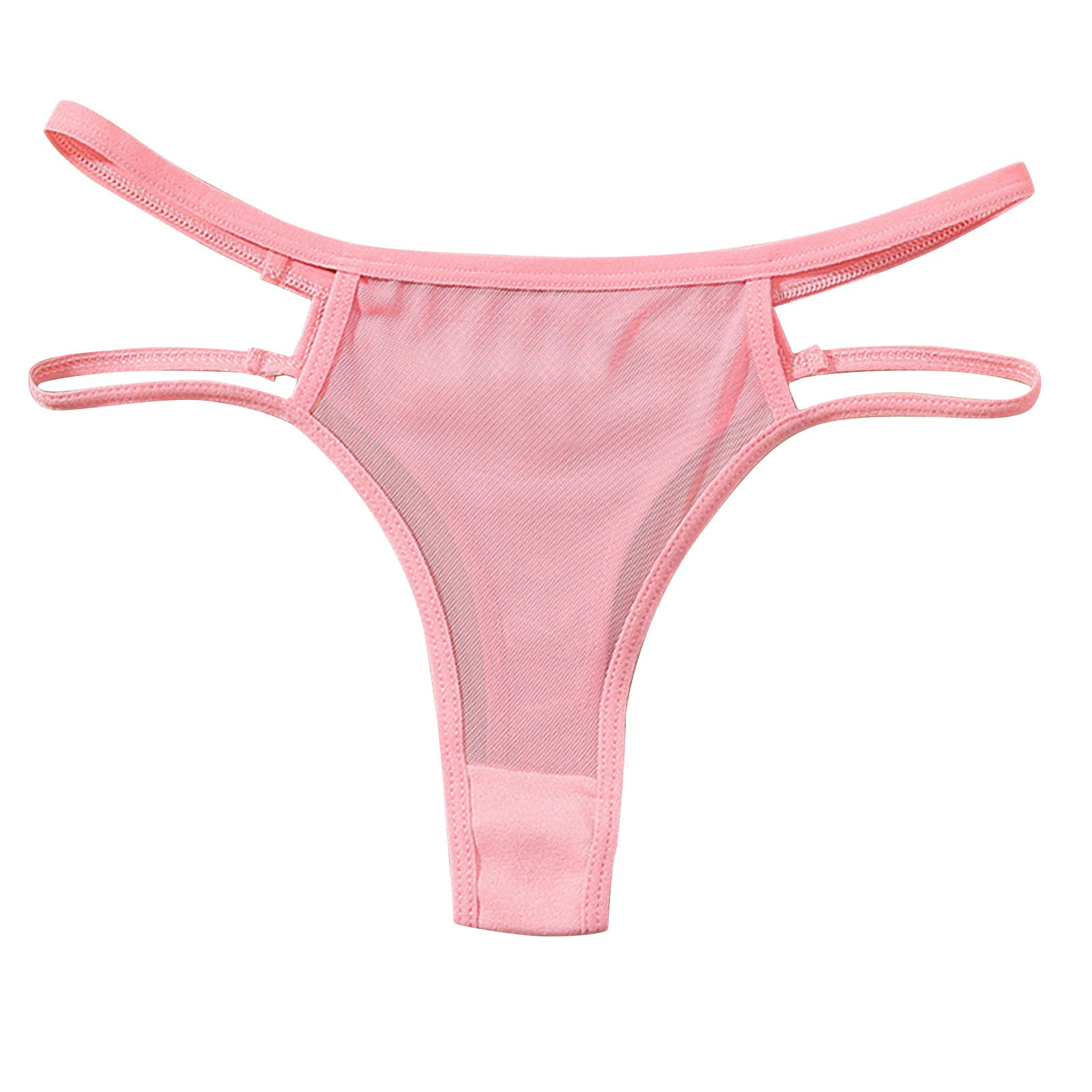 FAIWAD Women's G-String Underpants Low Rise Strappy Breathable Mesh ...