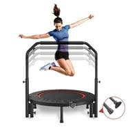 Infans 50" Trampoline for 2 People Foldable Rebouncer w/Adjustable ...