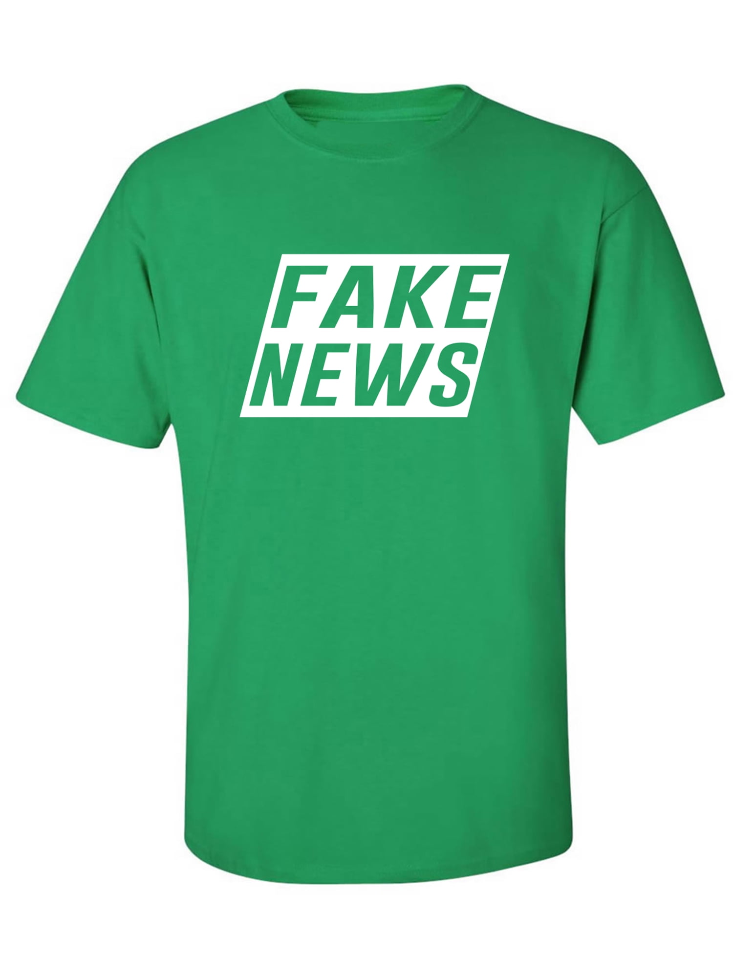 FAKE NEWS Adult Short Sleeve T-shirt - Walmart.com