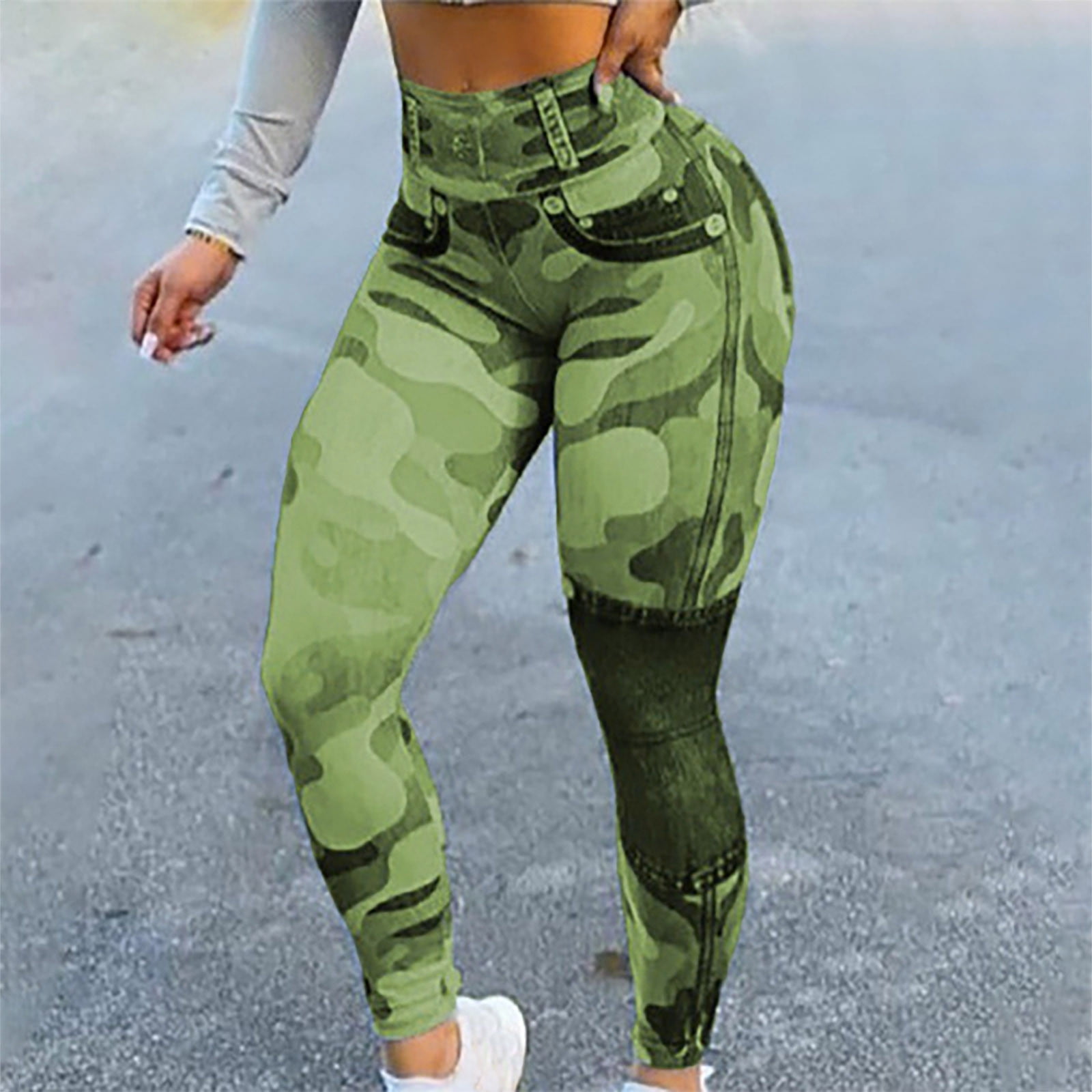 Fakkduk Yoga Pants For Women High Waisted Leggings For Women Workout