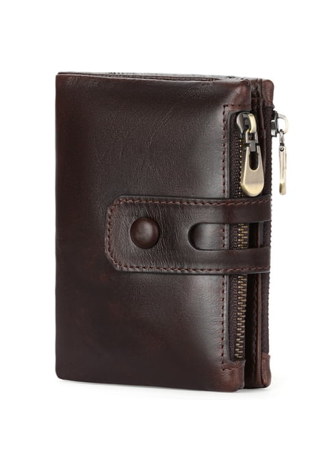 Serman Brands RFID Blocking Slim Wallet | Genuine Leather | Minimalist ...