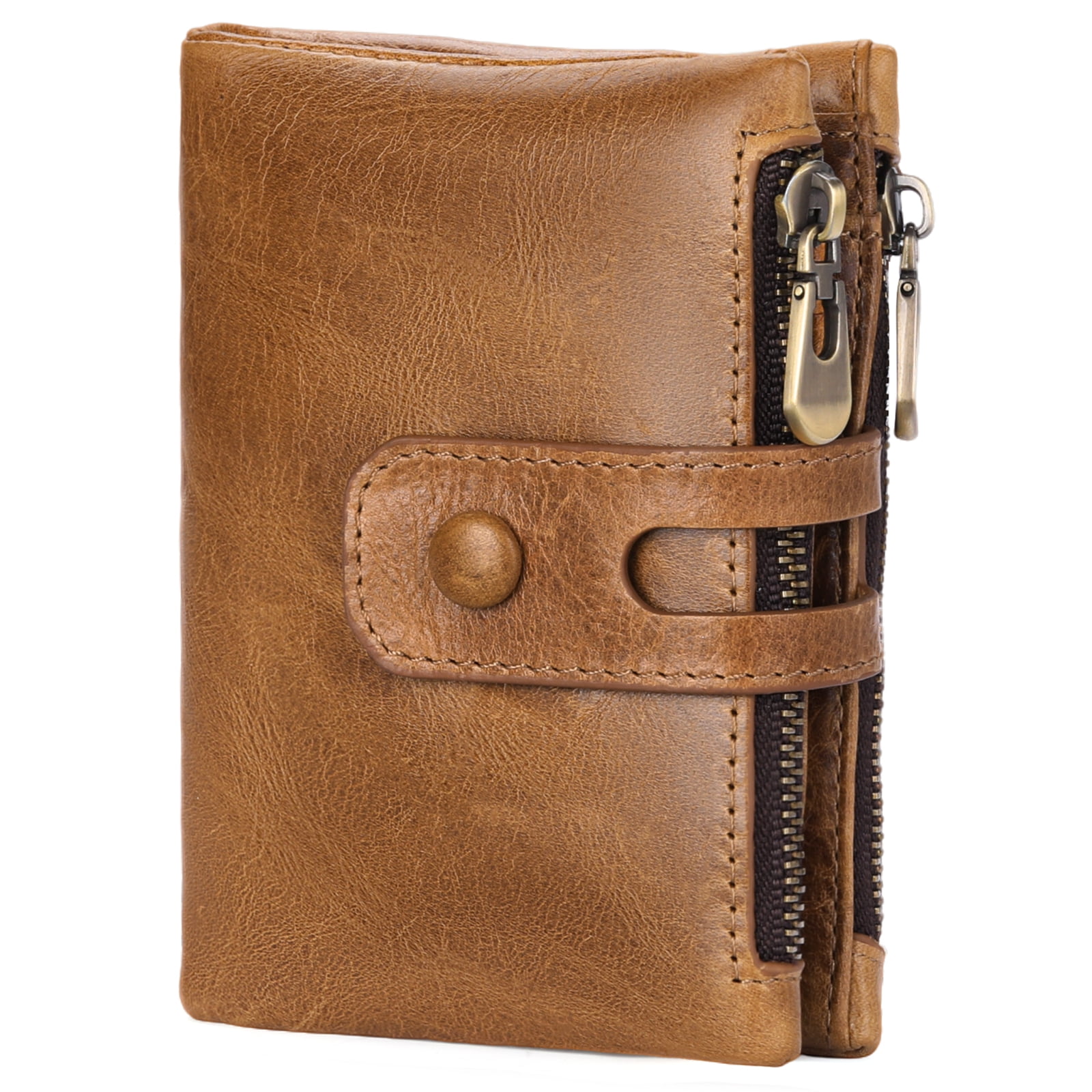 FALAN MULE Genuine Leather Wallet for Men Large Capacity Men Wallets ...