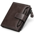 FALAN MULE Genuine Leather Minimalist Wallet for Men, RFID Blocking ...